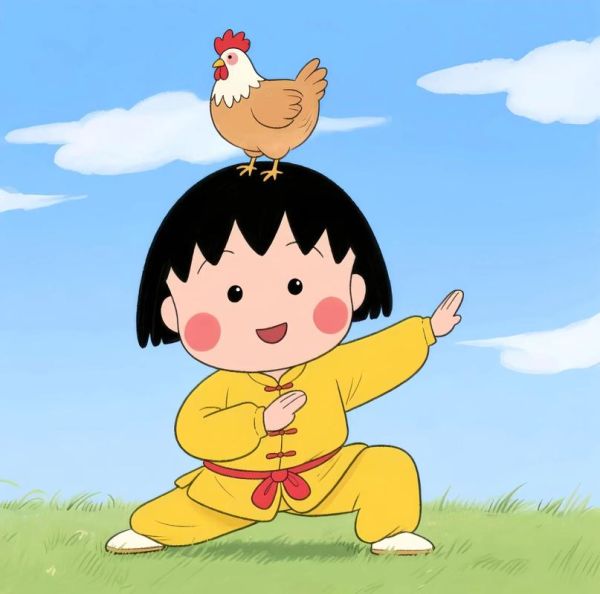 樱桃小丸子头像一家人_怎么画才可爱-第3张图片-山城妙识