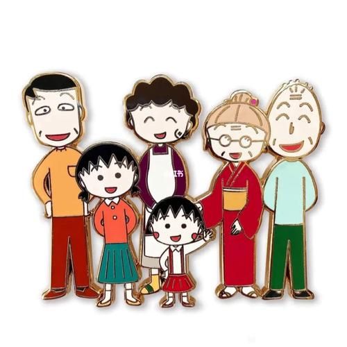 樱桃小丸子头像一家人_怎么画才可爱-第1张图片-山城妙识