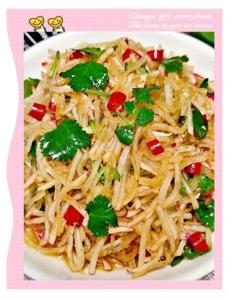 旱萝卜怎么炒好吃_旱萝卜丝凉拌做法-第1张图片-山城妙识