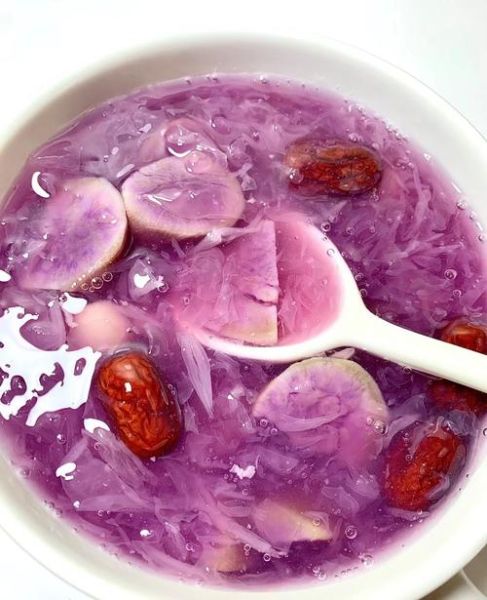 银耳紫薯汤禁忌_什么人不能喝-第1张图片-山城妙识