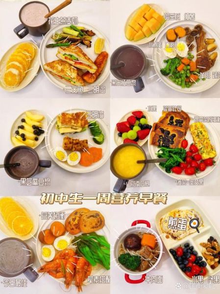 中学生早餐吃什么有营养_一周不重样食谱-第2张图片-山城妙识