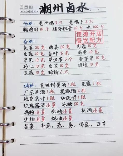 潮汕卤水怎么做_正宗潮汕卤水配方-第1张图片-山城妙识