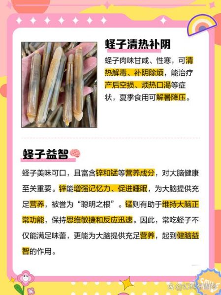 蛏子热量高吗_蛏子的营养价值及功效-第3张图片-山城妙识