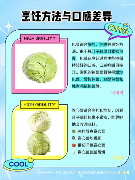 卷心菜和包菜的区别_哪个更营养-第1张图片-山城妙识