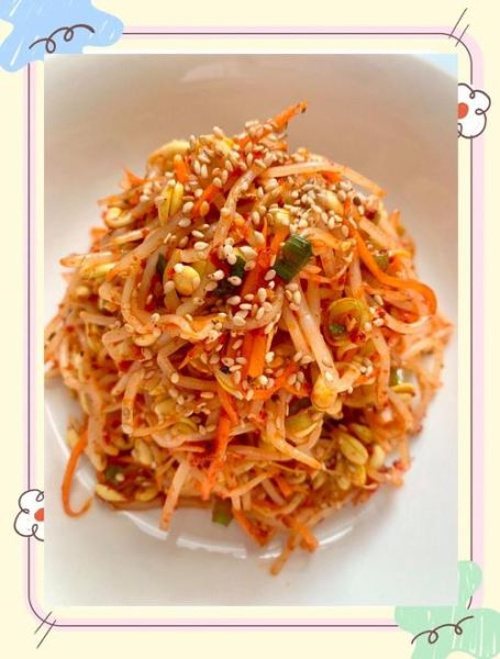 朝鲜凉拌黄豆芽怎么做_正宗朝鲜凉拌黄豆芽做法-第1张图片-山城妙识