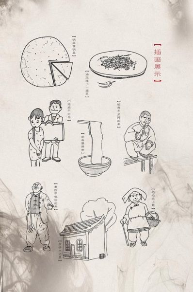 陕西八大怪简笔画怎么画_陕西八大怪有哪些风俗-第3张图片-山城妙识