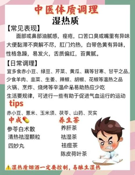 湿热体质的表现症状_湿热体质怎么调理-第2张图片-山城妙识