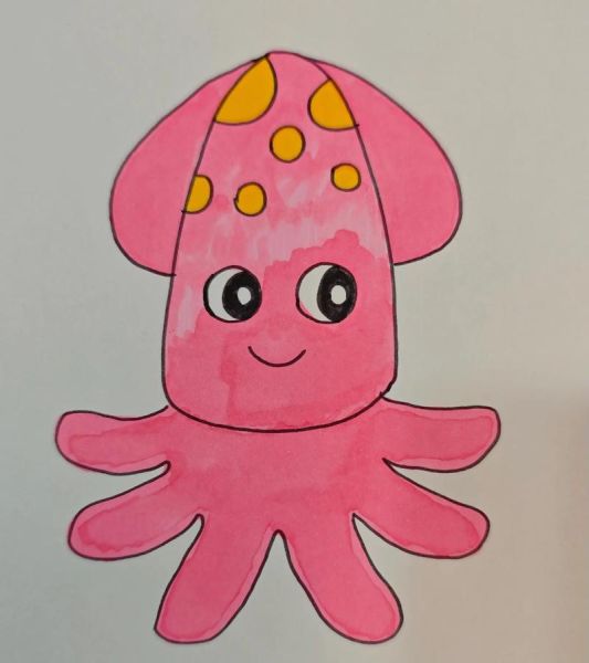 章鱼简笔画怎么画_章鱼简笔画图片大全-第1张图片-山城妙识