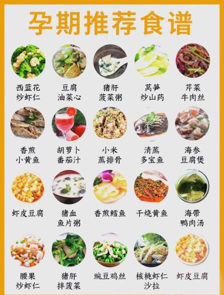 孕妈妈每月食谱大全_孕期吃什么好-第1张图片-山城妙识