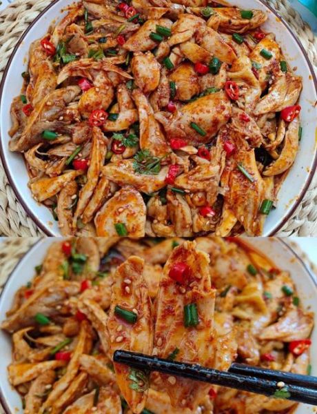 凉拌手撕鸡腿怎么做_凉拌手撕鸡腿的酱汁怎么调-第1张图片-山城妙识