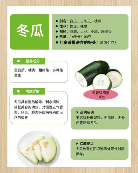 冬瓜的功效与作用是什么_冬瓜能减肥吗-第1张图片-山城妙识