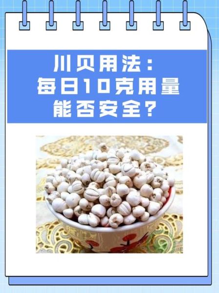 川贝粉怎么吃_川贝粉的正确用量-第3张图片-山城妙识 川贝粉怎么吃_川贝粉的正确用量-第3张图片-山城妙识