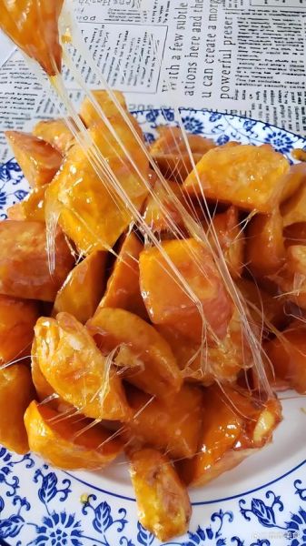 拔丝地瓜怎么做_家庭版拔丝地瓜视频教程-第2张图片-山城妙识