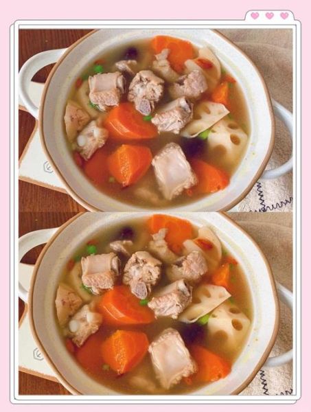 胡萝卜莲藕排骨汤的功效_适合什么人喝-第2张图片-山城妙识