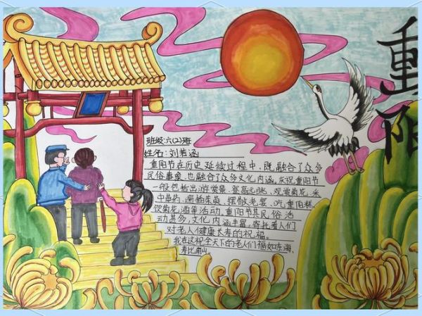 重阳节手抄报怎么做_重阳节手抄报内容写什么-第3张图片-山城妙识 重阳节手抄报怎么做_重阳节手抄报内容写什么-第3张图片-山城妙识