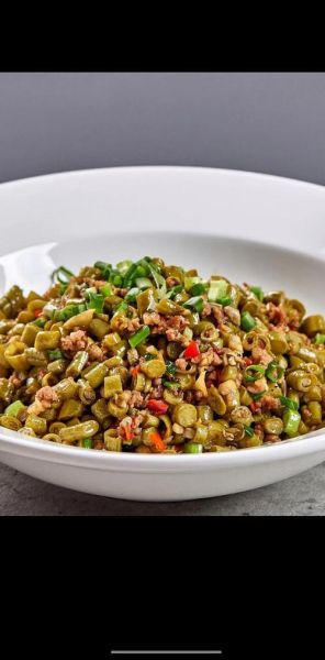 酸豆角肉末怎么炒好吃_酸豆角炒肉末做法-第3张图片-山城妙识