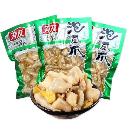 泡椒凤爪哪个牌子的好吃_有友和良品铺子谁更正宗-第1张图片-山城妙识