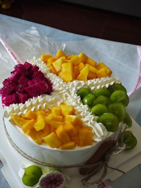 水果蛋糕怎么摆好看_水果蛋糕水果摆放技巧-第2张图片-山城妙识