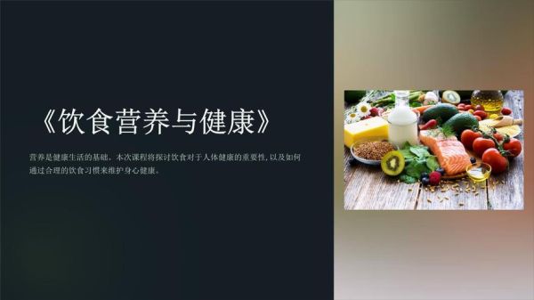 健康饮食ppt免费_如何制作-第3张图片-山城妙识