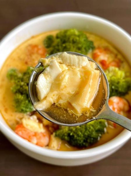 虾仁豆腐羹怎么做_虾仁豆腐羹热量高吗-第3张图片-山城妙识