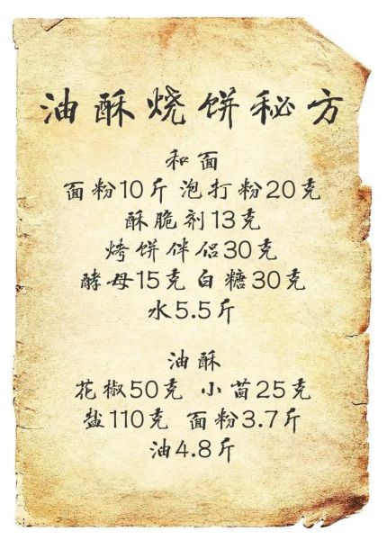 家庭版酥饼怎么做_酥饼配方比例是多少-第1张图片-山城妙识 家庭版酥饼怎么做_酥饼配方比例是多少-第1张图片-山城妙识