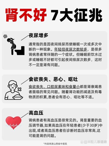 肾不好的5大信号有哪些_如何早期发现肾功能异常-第1张图片-山城妙识