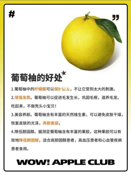 葡萄柚的功效与作用及副作用_吃葡萄柚会上火吗-第1张图片-山城妙识