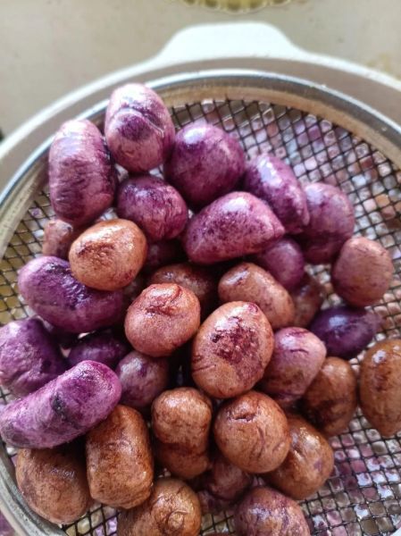 紫薯地瓜丸怎么做_紫薯地瓜丸热量高吗-第3张图片-山城妙识