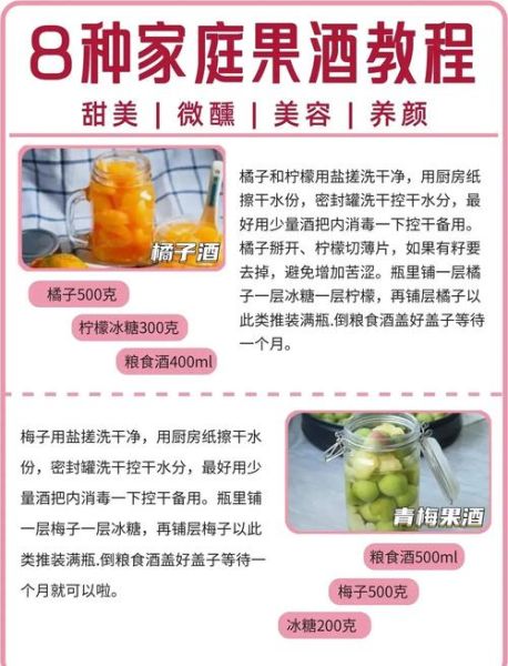 发酵果酒的制作方法_家庭自酿果酒需要准备什么-第2张图片-山城妙识