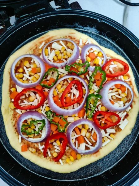 电饼铛做披萨怎么做_电饼铛披萨家常做法-第2张图片-山城妙识