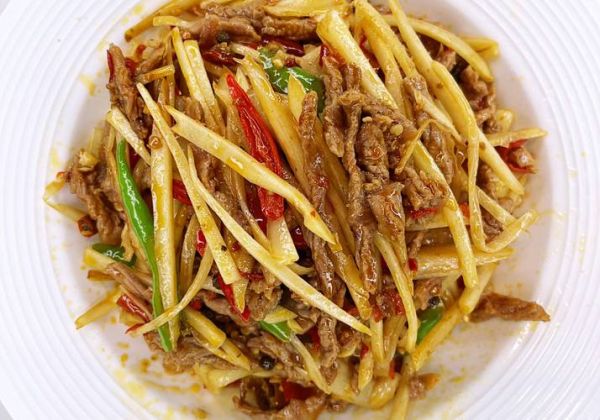 姜丝炒肉怎么做_姜丝炒肉用什么肉最好-第1张图片-山城妙识