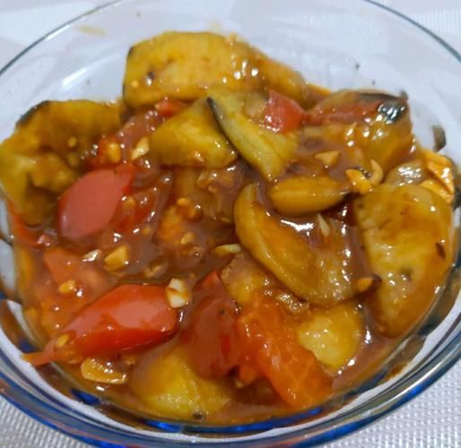 家常西红柿烧茄子怎么做_茄子先煎还是先炒-第3张图片-山城妙识