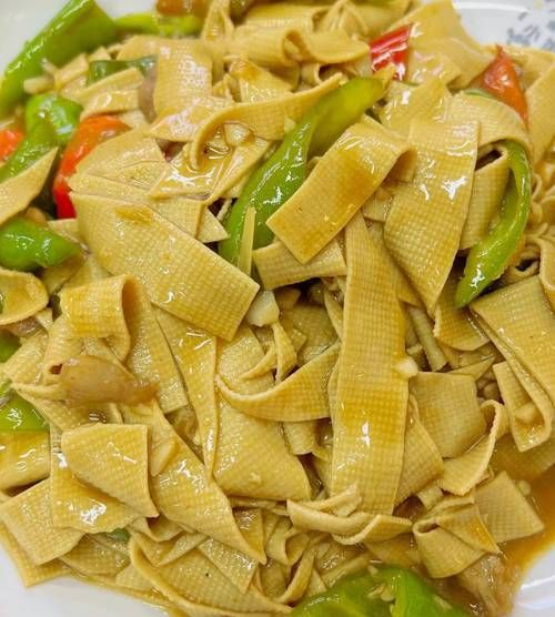 尖椒干豆腐怎么做好吃_东北家常窍门-第1张图片-山城妙识