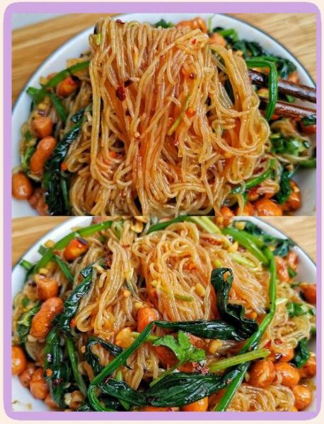 菠菜拌粉丝怎么做_菠菜拌粉丝的家常做法-第2张图片-山城妙识