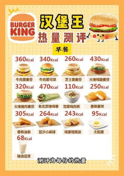 西式快餐菜单有哪些_汉堡热量高吗-第1张图片-山城妙识