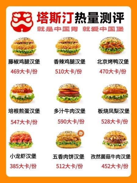 西式快餐菜单有哪些_汉堡热量高吗-第2张图片-山城妙识