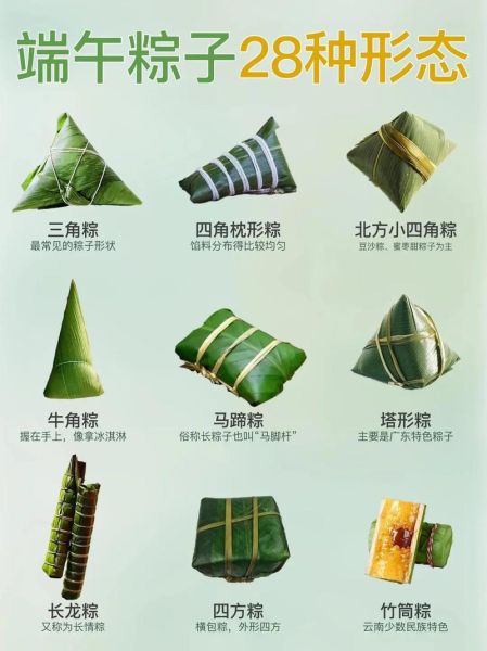 粽子有哪些种类_粽子怎么选-第1张图片-山城妙识