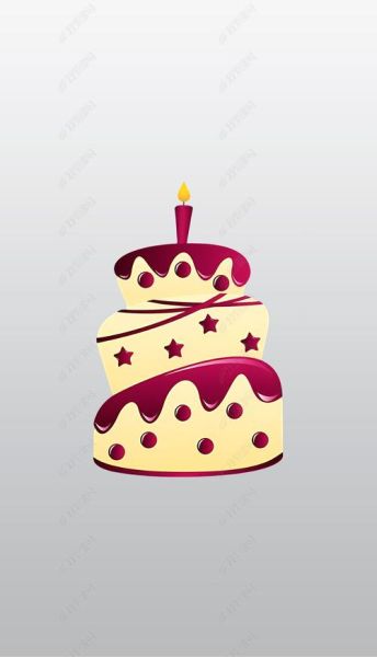 生日蛋糕卡通图片大全_如何挑选可爱又高清的素材-第3张图片-山城妙识