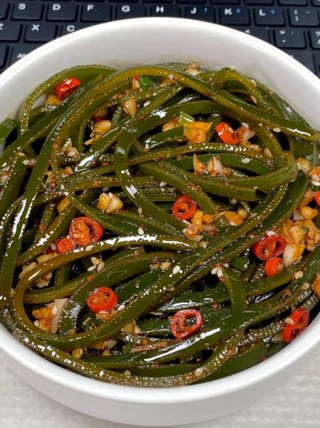 凉拌海带丝要煮多久_海带丝焯水几分钟才脆-第3张图片-山城妙识