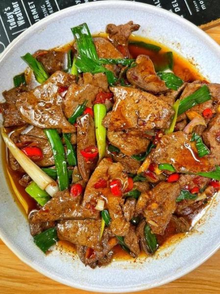 溜肝尖的家常做法_猪肝怎么炒才嫩-第1张图片-山城妙识 溜肝尖的家常做法_猪肝怎么炒才嫩-第1张图片-山城妙识