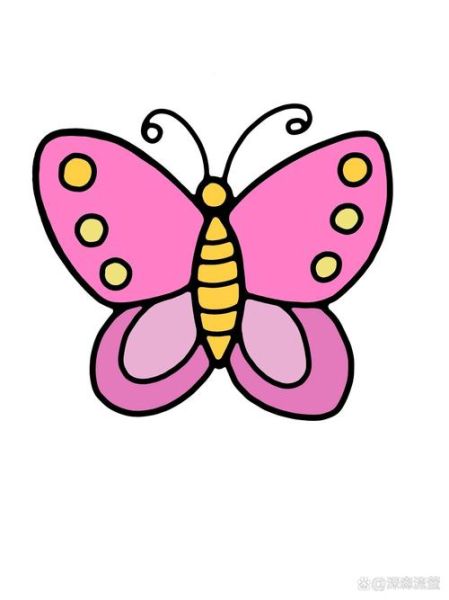 蝴蝶简笔画怎么画_蝴蝶图片大全简笔画-第1张图片-山城妙识 蝴蝶简笔画怎么画_蝴蝶图片大全简笔画-第1张图片-山城妙识