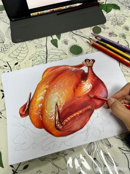 烧鸡简笔画怎么画_烧鸡简笔画步骤-第1张图片-山城妙识