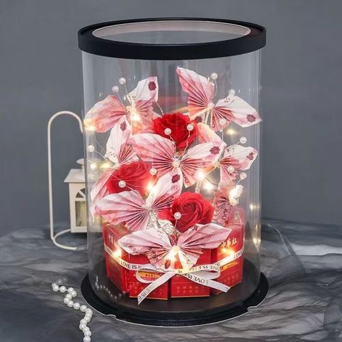 蛋糕盒盖子怎么折_蛋糕盒盖子折叠方法-第3张图片-山城妙识