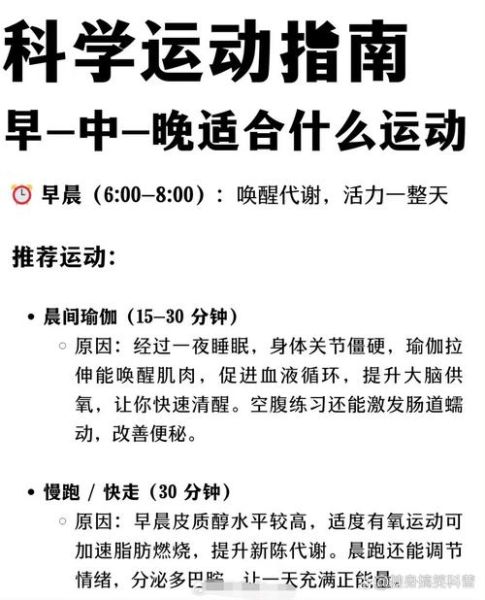 一天中什么时候运动最好_晨午晚锻炼效果对比-第2张图片-山城妙识 一天中什么时候运动最好_晨午晚锻炼效果对比-第2张图片-山城妙识