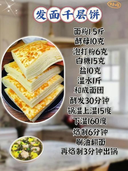 发面千层饼的做法窍门_千层饼为什么层次不分明-第2张图片-山城妙识 发面千层饼的做法窍门_千层饼为什么层次不分明-第2张图片-山城妙识