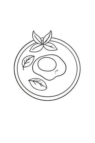 番茄鸡蛋汤简笔画怎么画_番茄鸡蛋汤简笔画步骤-第2张图片-山城妙识