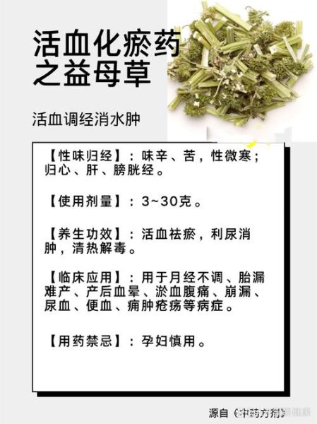 益母草的正确使用方法_益母草什么时候喝最好-第1张图片-山城妙识