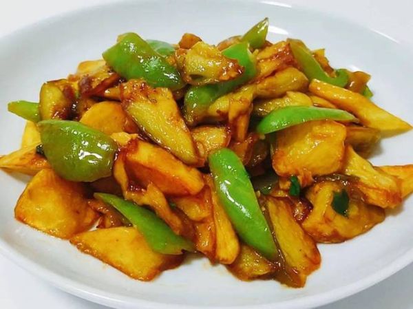 家常地三鲜怎么做_地三鲜不吸油技巧-第1张图片-山城妙识