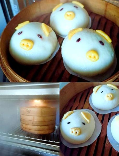 小猪牛奶馒头怎么做_小猪牛奶馒头做法大全-第2张图片-山城妙识