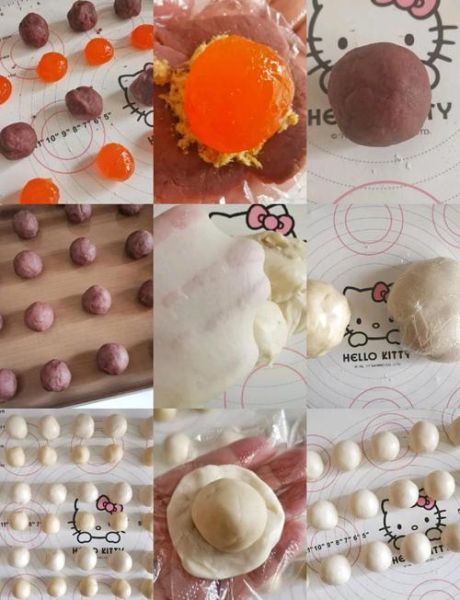 蛋黄酥的做法大全_蛋黄酥怎么做才酥到掉渣-第2张图片-山城妙识